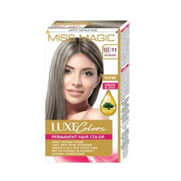 Miss Magic Vopsea Par 122/7.1 Ash Blond 20/bax - LucidiusMarket