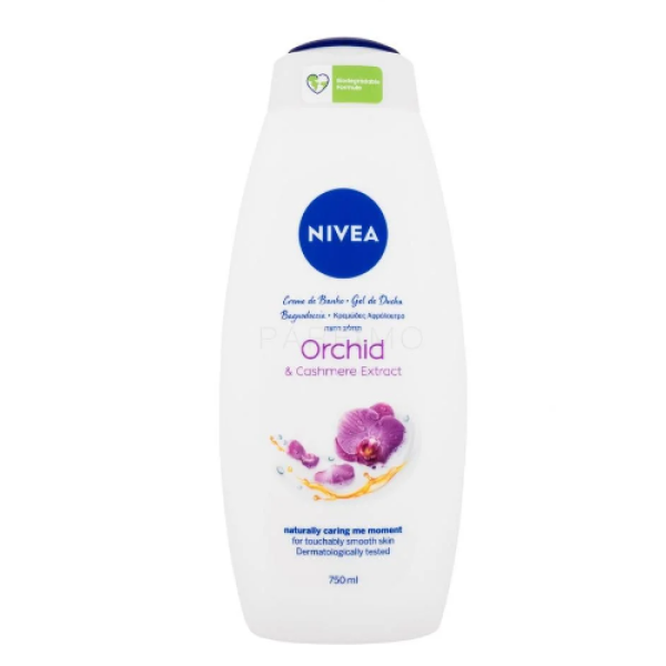 Nivea Gel Dus Care&cashmere 750ml 12/bax - LucidiusMarket