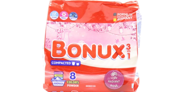 Bonux 3in1 Manual Color Rose 400g 26/bax - LucidiusMarket