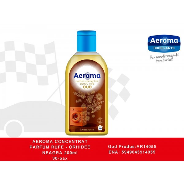 Aeroma Parfum Rufe Concentrat Black Orchid 200ml - LucidiusMarket