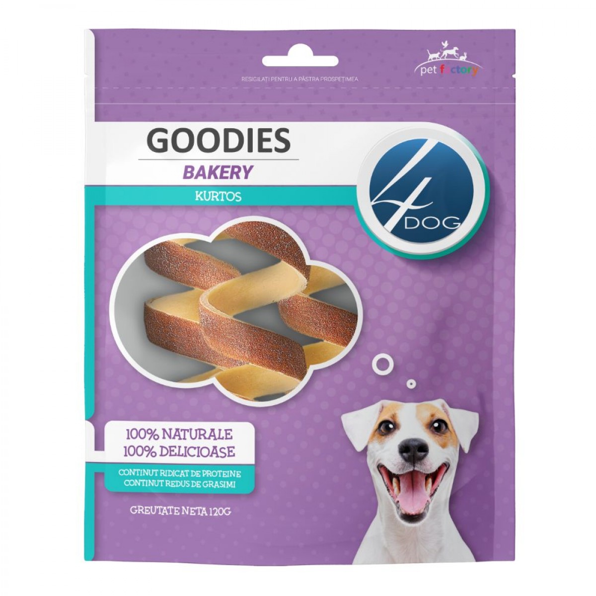 4dog Goodies Bakery Kurtos 120gr 10/bax - LucidiusMarket