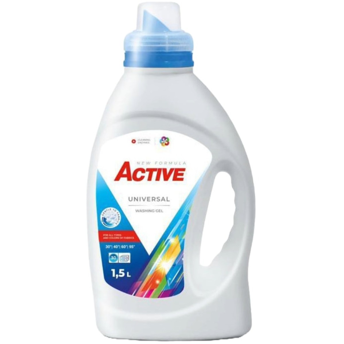 Active Detergent Lichid Gel Universal 30 Spalari 1.5l 8/bax ...