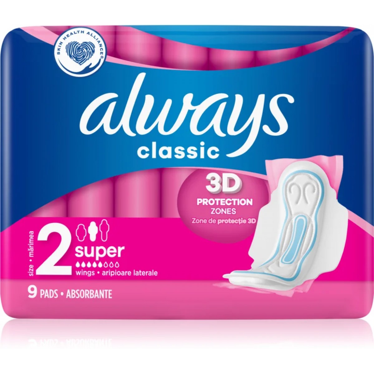 Always Absorbante Classic Maxi 9buc/set 16/bax - LucidiusMarket