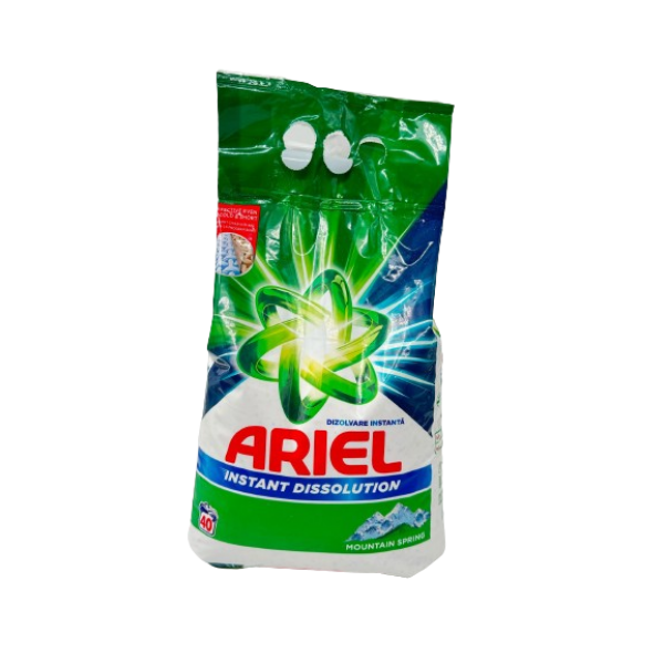 Ariel Detergent Automat Mountain Spring 3kg 4/bax - LucidiusMarket