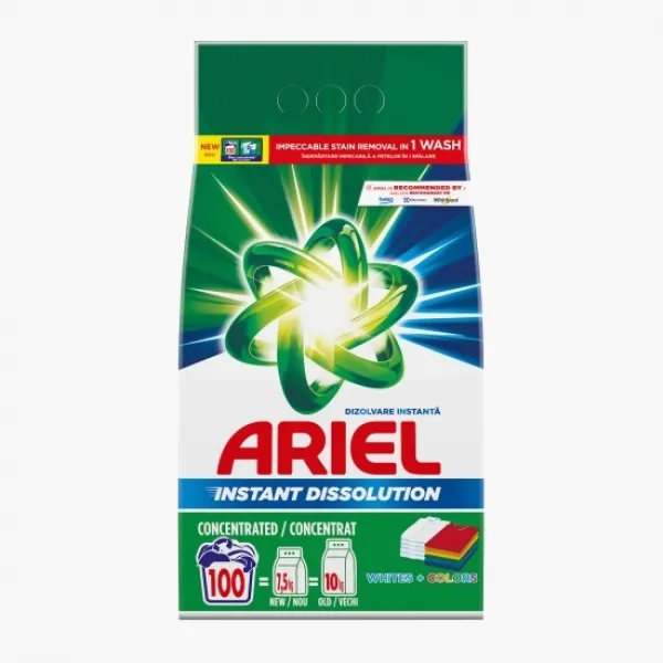 Ariel Detergent Automat Whites&color 7.5kg - LucidiusMarket