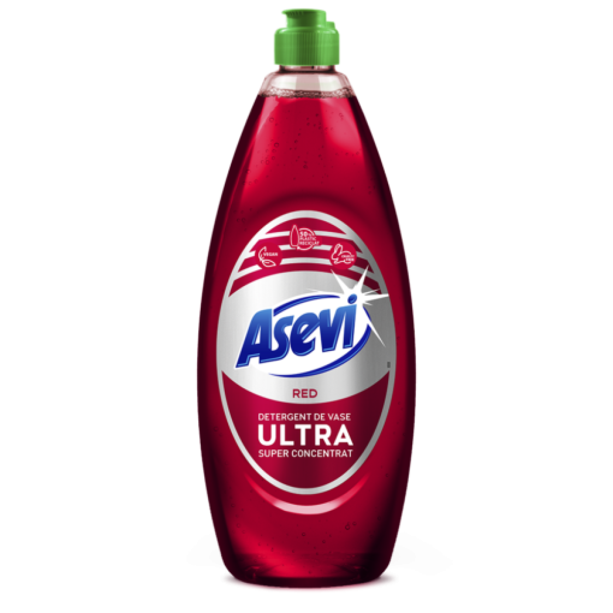 Asevi Detergent Vase Ultra Concentrat Red 650ml 12/bax - LucidiusMarket