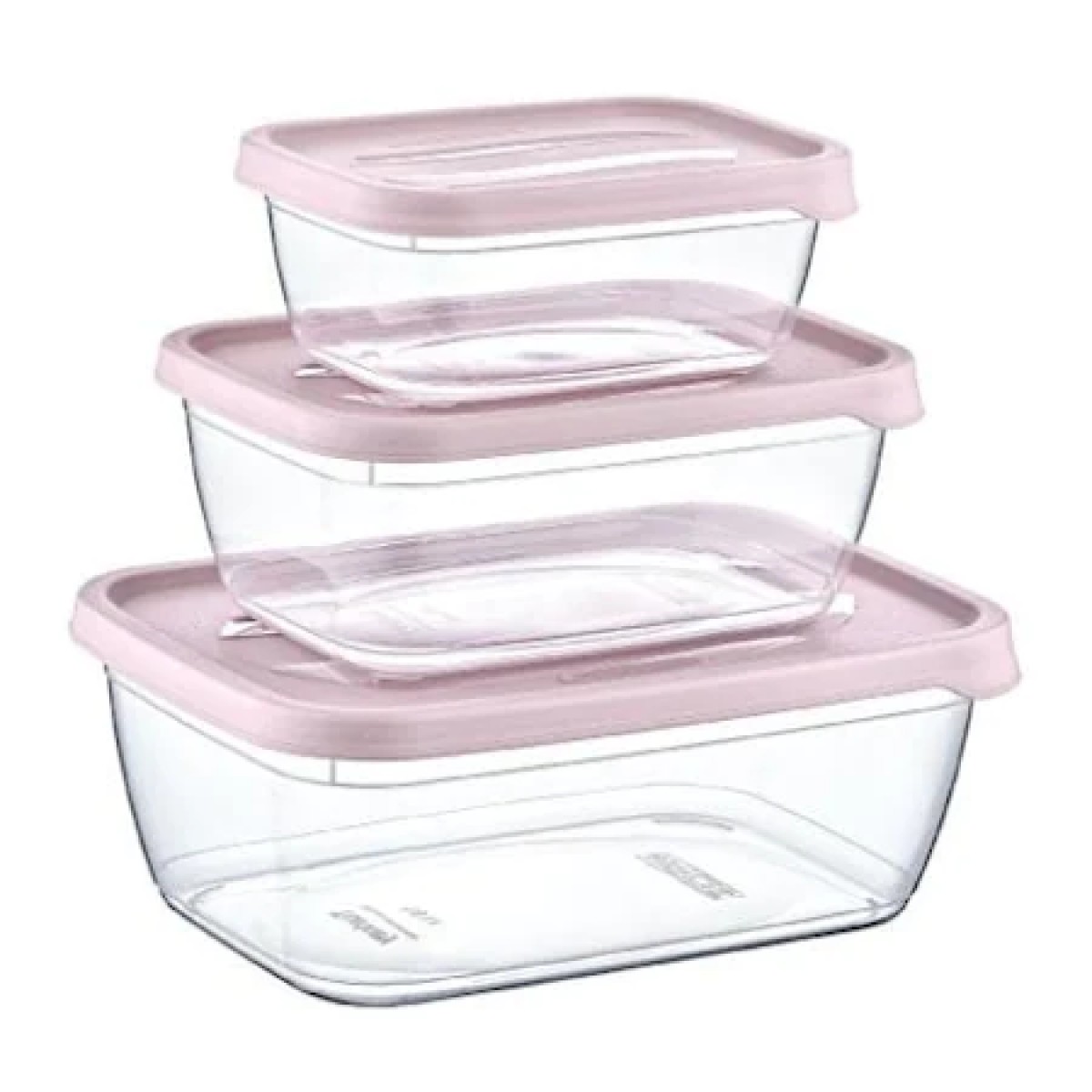 Bci Caserola Alimentara 3buc/set 400ml/900ml/1.600ml 2164 - LucidiusMarket