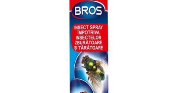 Bros Spray Anti Insecte&zburatoare&taratoare 400ml 12/bax - LucidiusMarket
