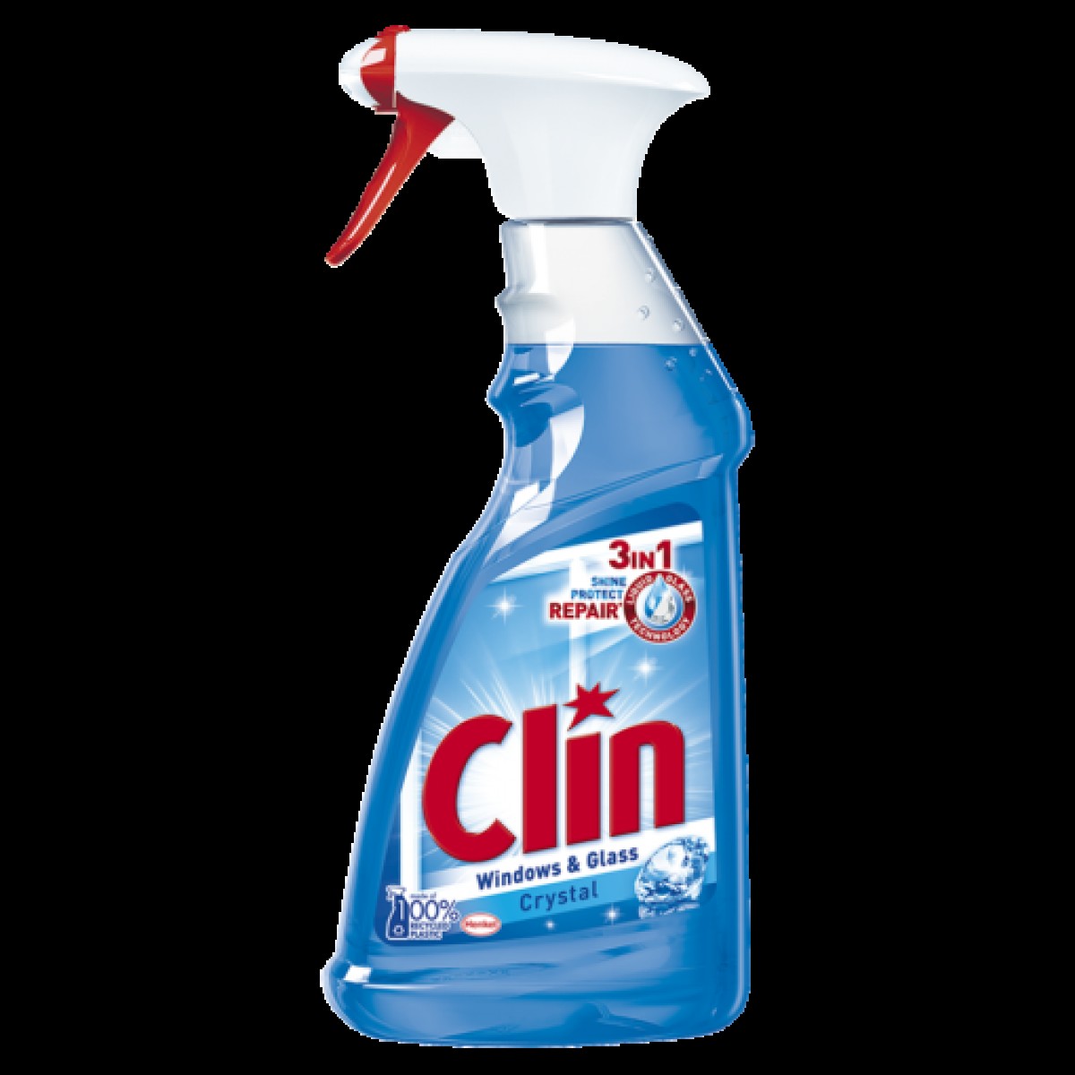 Clin Solutie Geam Crystal Blue 500ml 10/bax - LucidiusMarket