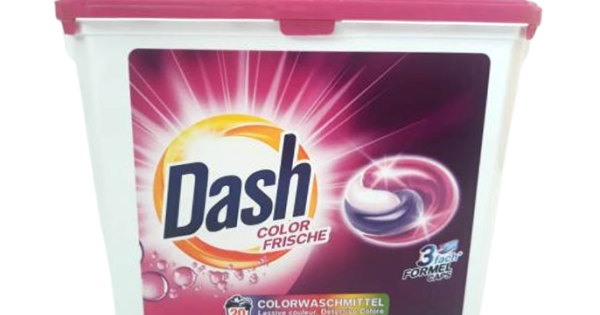 Dash Detergent Capsule Color Frische 20buc 5/bax - LucidiusMarket