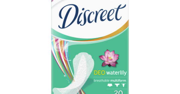 Discreet Absorbante Zilnice Deo Waterlily 20buc 18/bax - LucidiusMarket