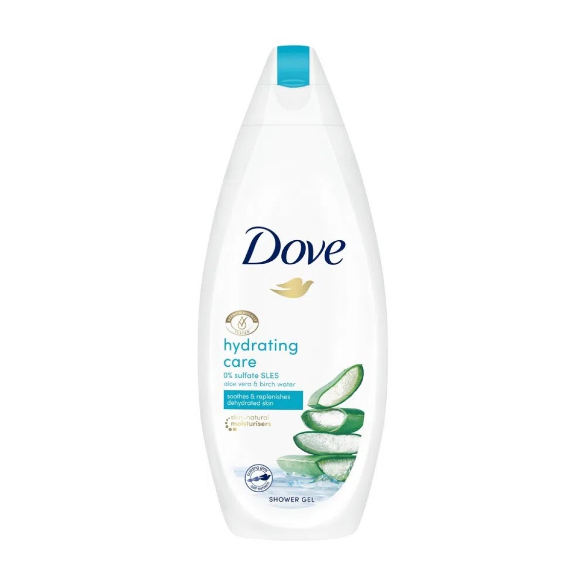 Dove Gel Dus Hydrating Care 250ml 6buc/set 12/bax - LucidiusMarket