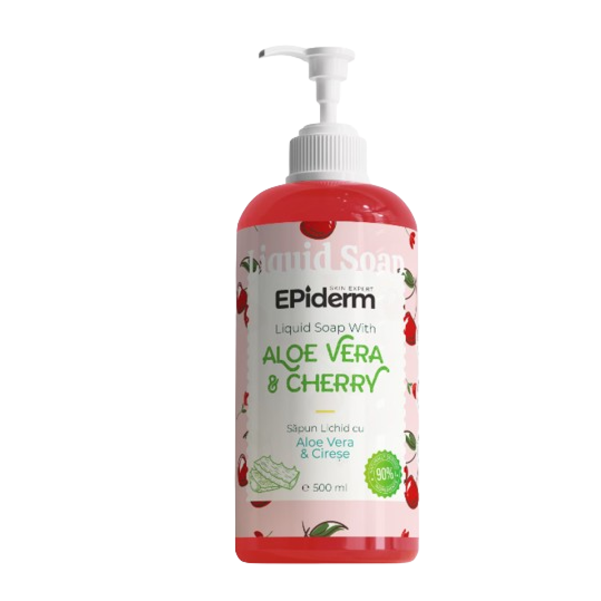 Epiderm Sapun Lichid Aloe Vera & Cherry 500ml 15/bax - LucidiusMarket