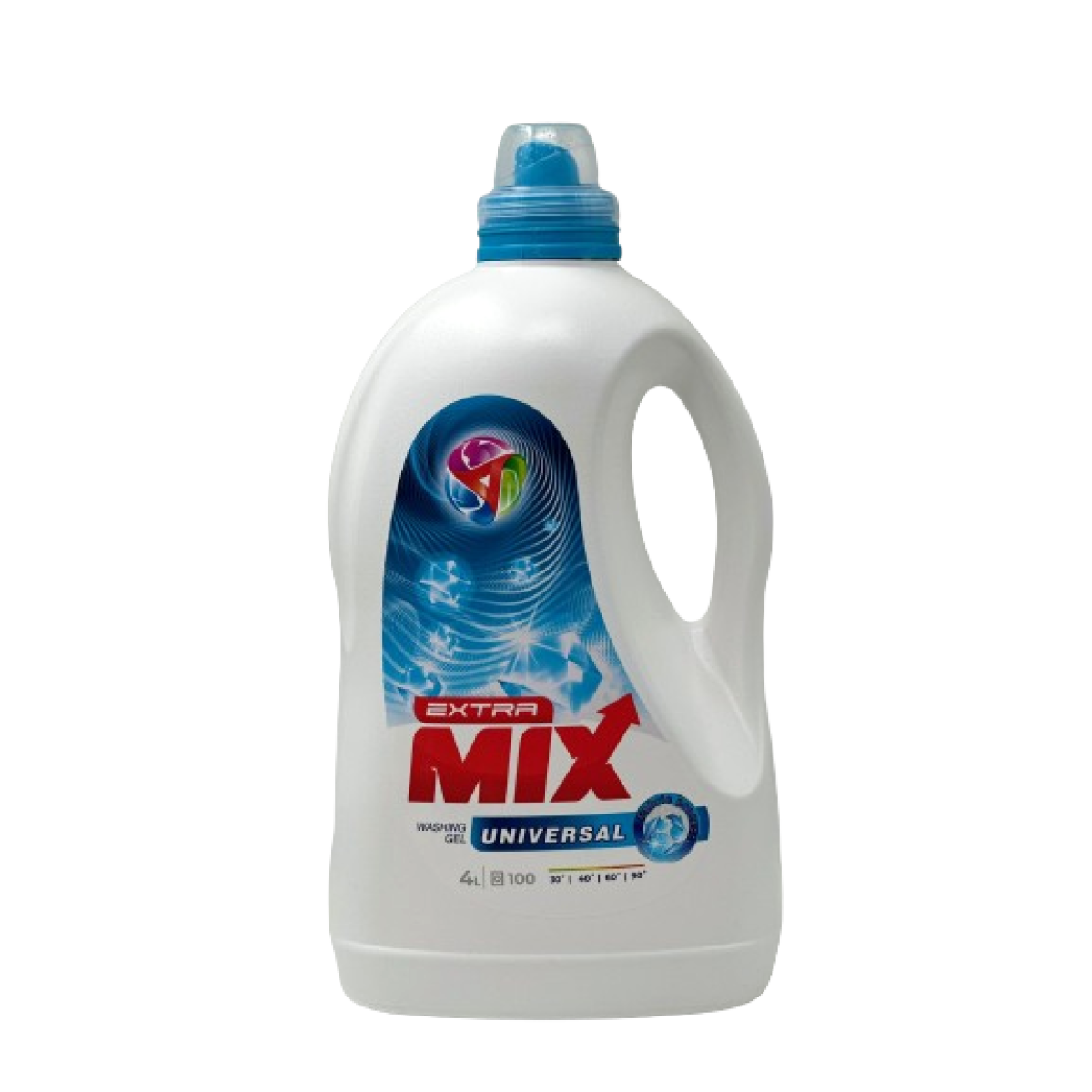 Extra Mix Detergent Lichid Gel Universal 4l 4/bax - LucidiusMarket