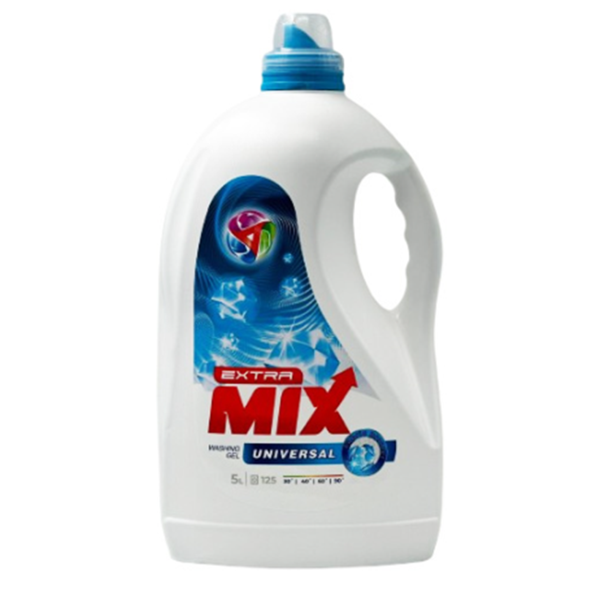Extra Mix Detergent Lichid Gel Universal 5l 4/bax - LucidiusMarket