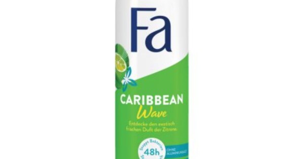 Fa Deo Women 48h Caribbean Wave Lemon 150ml 6/bax - LucidiusMarket