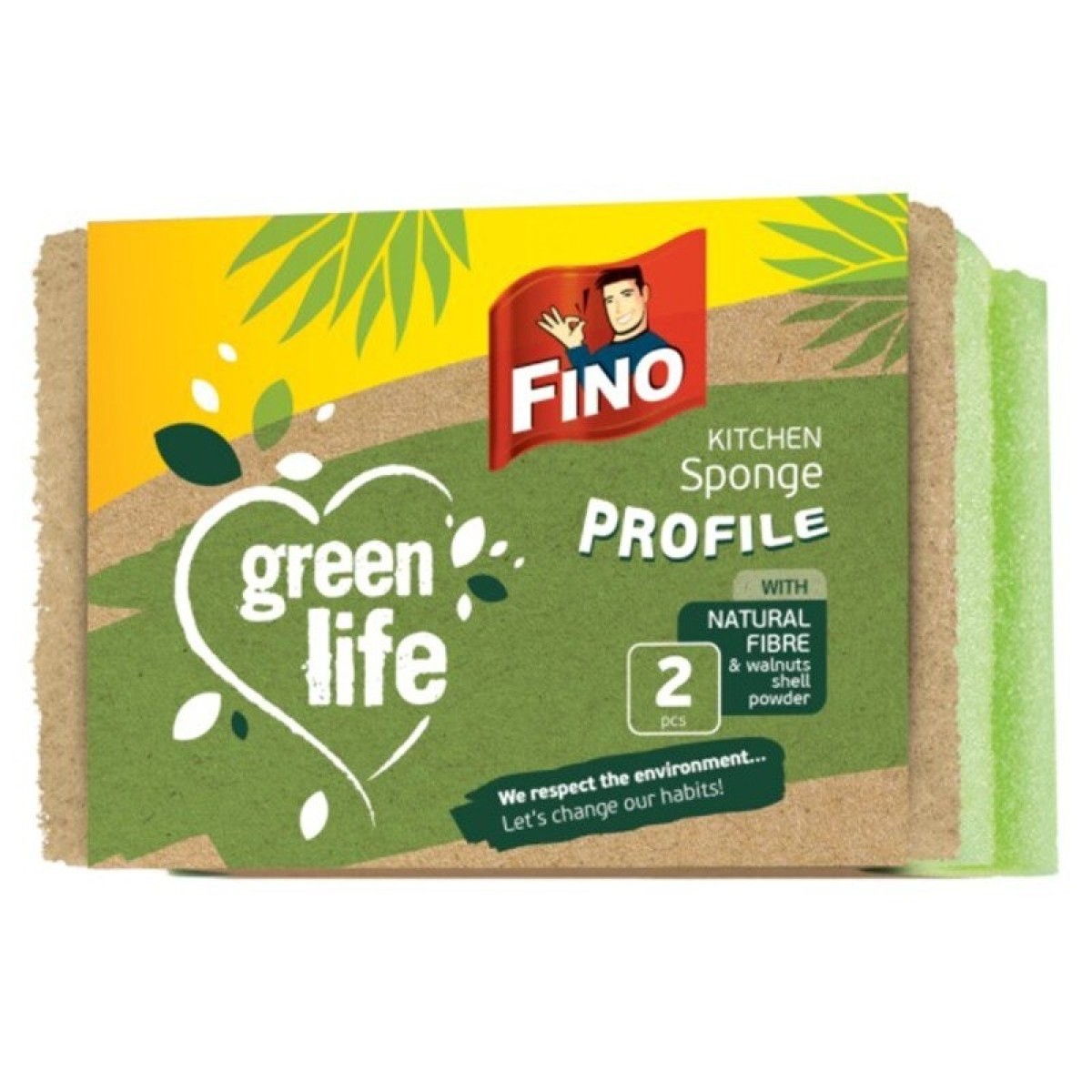 Fino Burete Bucatarie Green Life Profile 2buc/set 20/bax - LucidiusMarket