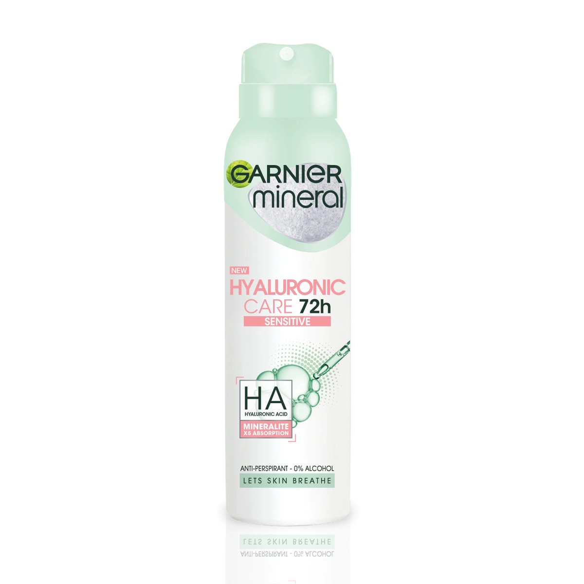 Garnier Deo Women Hyaluronic Care Sensitive 150ml 6/bax - LucidiusMarket