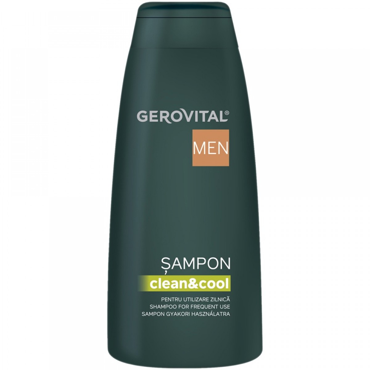 Gerovital Sampon Par Men Clean&cool 400ml 6/bax - LucidiusMarket