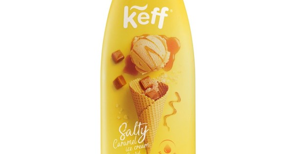 Keff Gel Dus Salty Caramel 500ml 12/bax - LucidiusMarket