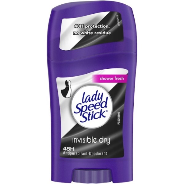Lady Speed Stick Solid Invisible Dry 40gr 12/bax - LucidiusMarket