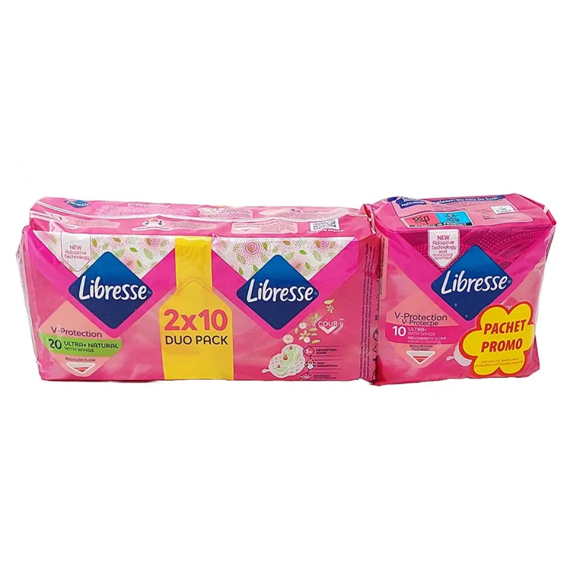 Libresse Absorbante Regular Ultra Plus 20+10buc/set - LucidiusMarket