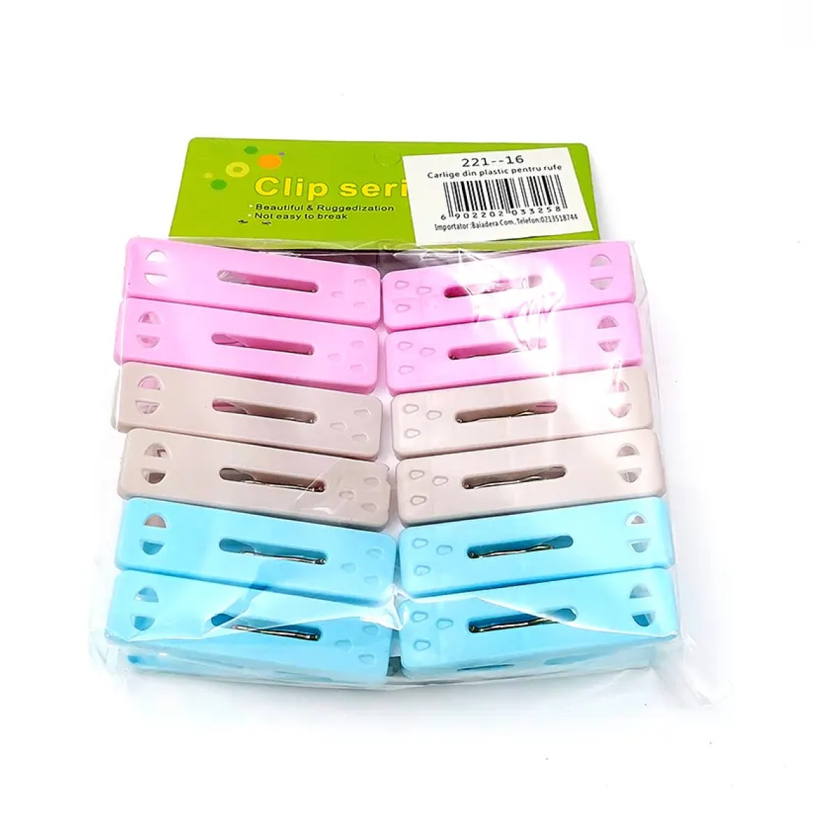 Lve Carlige Din Plastic Pentru Rufe 221-16 - LucidiusMarket