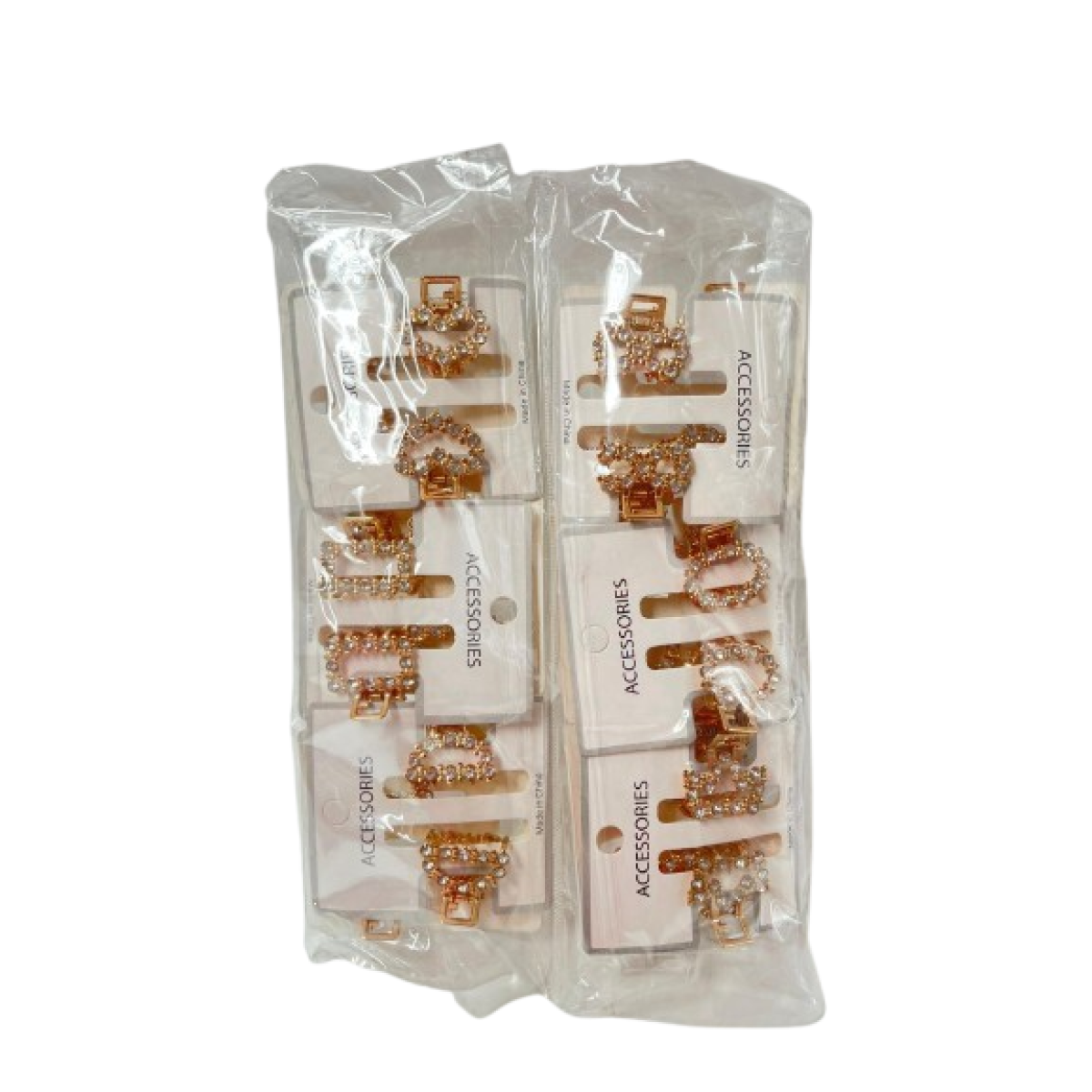 Lve Cleste Mic Par Metal Cu Strasuri 1-9/ 12buc/set 100/bax ...