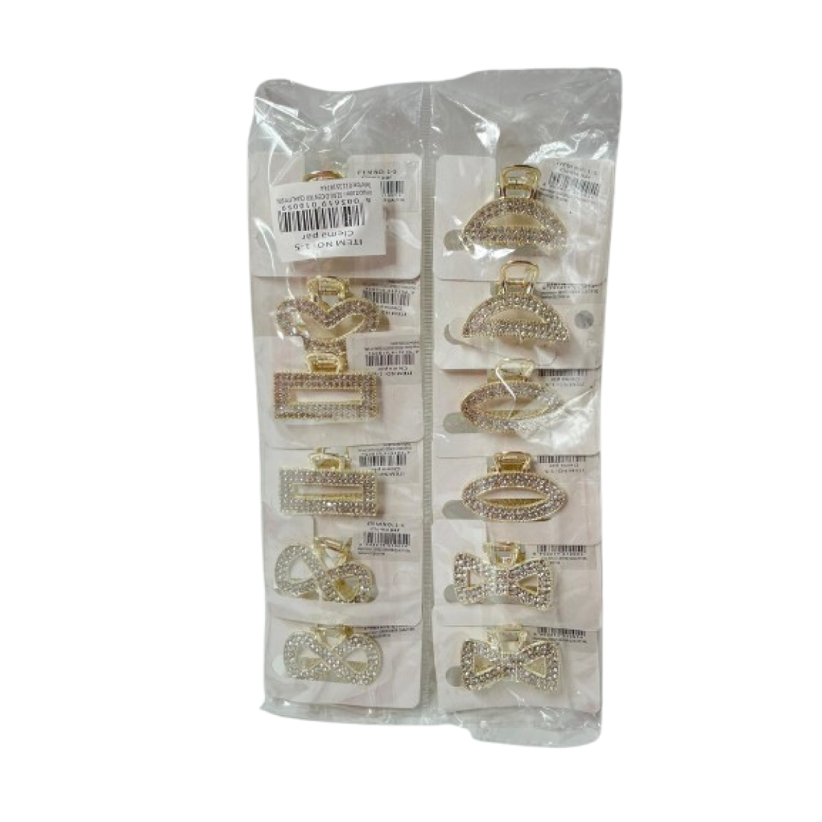 Lve Cleste Par Metal Cu Strasuri Dif Forme 1-5 12buc/set 100/bax ...