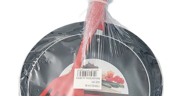 Lve Set 3pcs Tigaie Aluminiu Cu Coada+spatula 514-89 - LucidiusMarket