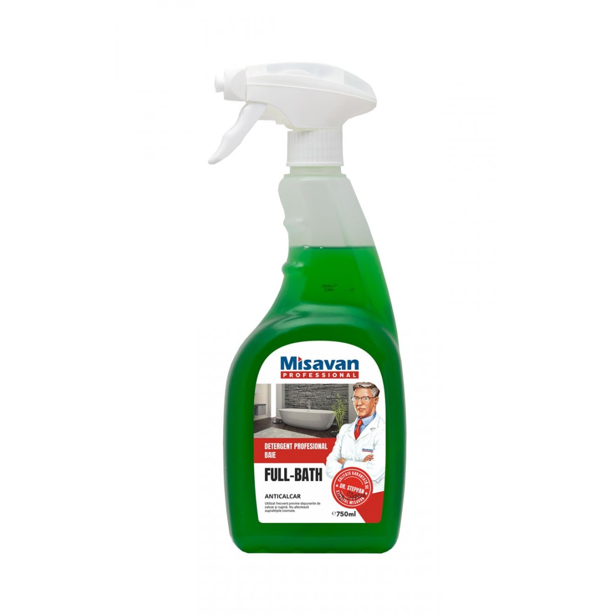 Misavan Detergent Profesional Full-bath 750ml 12/bax - LucidiusMarket