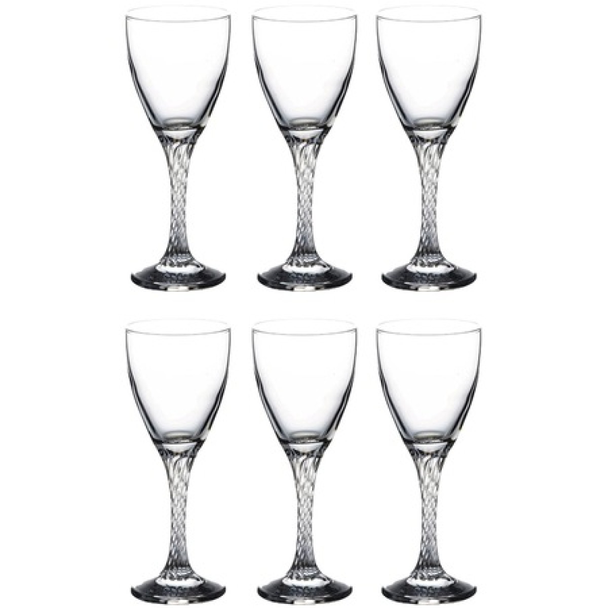 Pasabahce Twist Pahar Vin Alb 180cc (44362) 3buc/set - LucidiusMarket