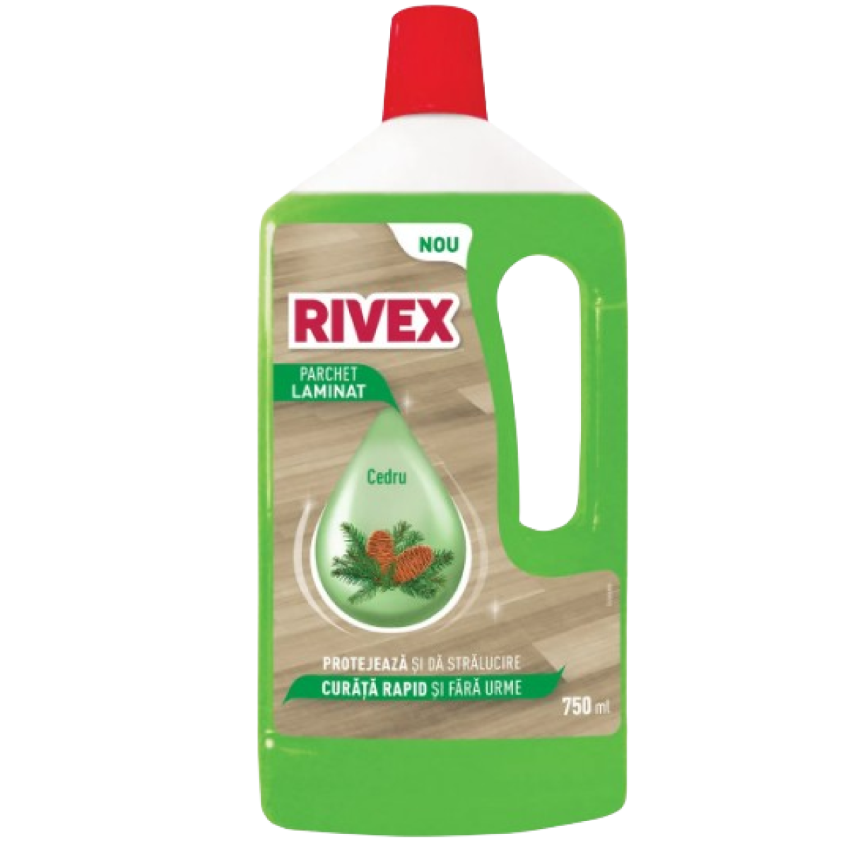 Rivex Solutie Parchet Laminat Cedru 750ml 12/bax - LucidiusMarket