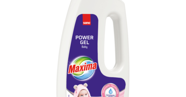 Sano Maxima Detergent Power Gel Baby 1l 12/bax - LucidiusMarket