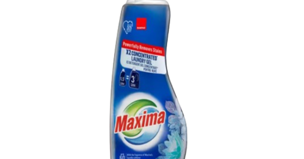Sano Maxima Detergent Power Gel X2 Concentrat Blue Blossom 1.5l 12/bax ...