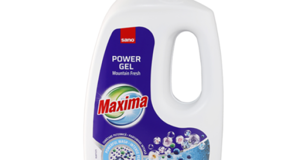 Sano Maxima Detergent Power Mountain Fresh 3l 6/bax - LucidiusMarket