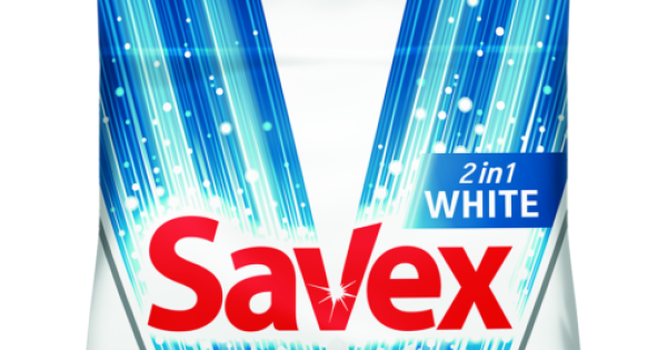 Savex Detergent Automat 2in1 White 2kg 8/bax - LucidiusMarket