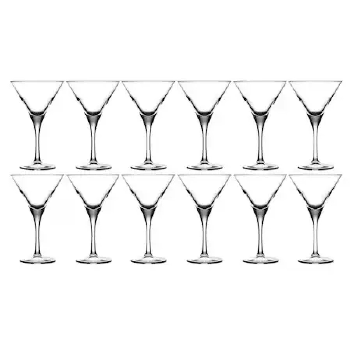 Srx V-line Pahar Cu Picior Martini 250cc (44335) 12buc/set - LucidiusMarket